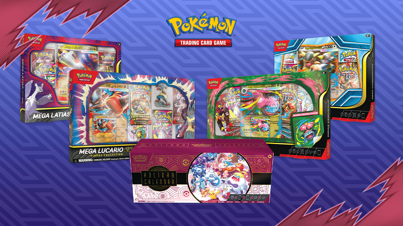Pokémon TCG: Mega Pokémon ex Collection Boxes – Eclipse Cards