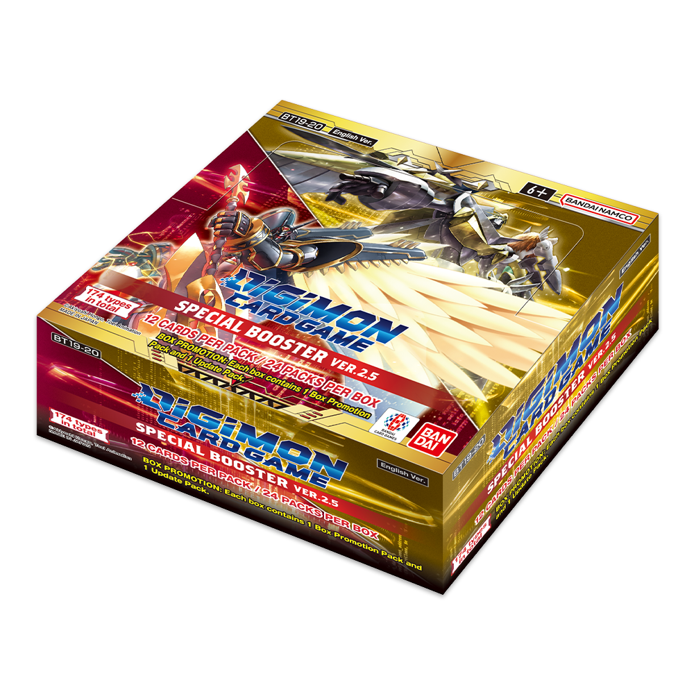 Digimon Card Game: Special Booster Box Ver.2.5 [BT19-BT20] – Eclipse Cards