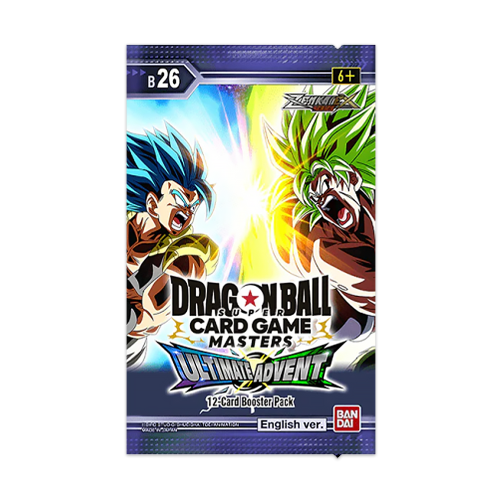 Dragon Ball Super CG Masters: Ultimate Advent [B26] Booster Pack — Zen ...