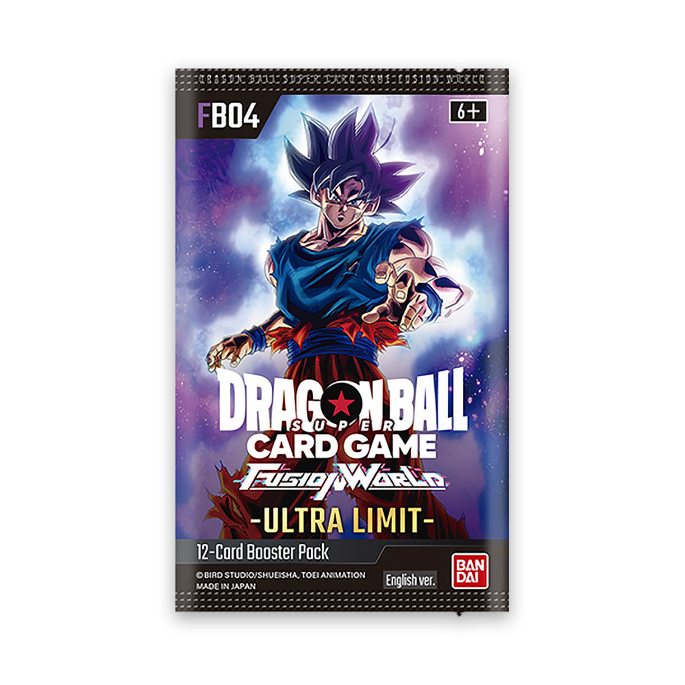 Dragon Ball Super CG: Fusion World – Ultra Limit Booster Pack [FB04 ...