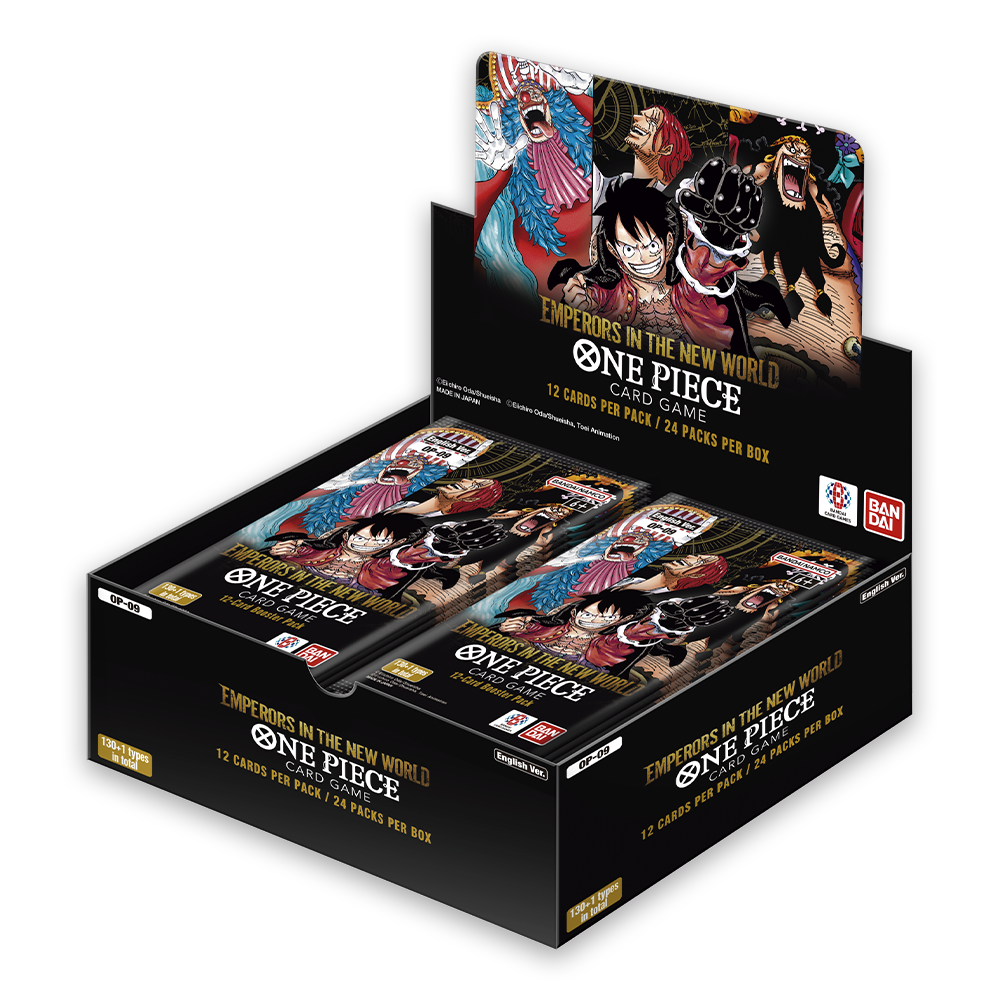 One Piece Card Game: Emperors in the New World [OP-09] Booster Box ...