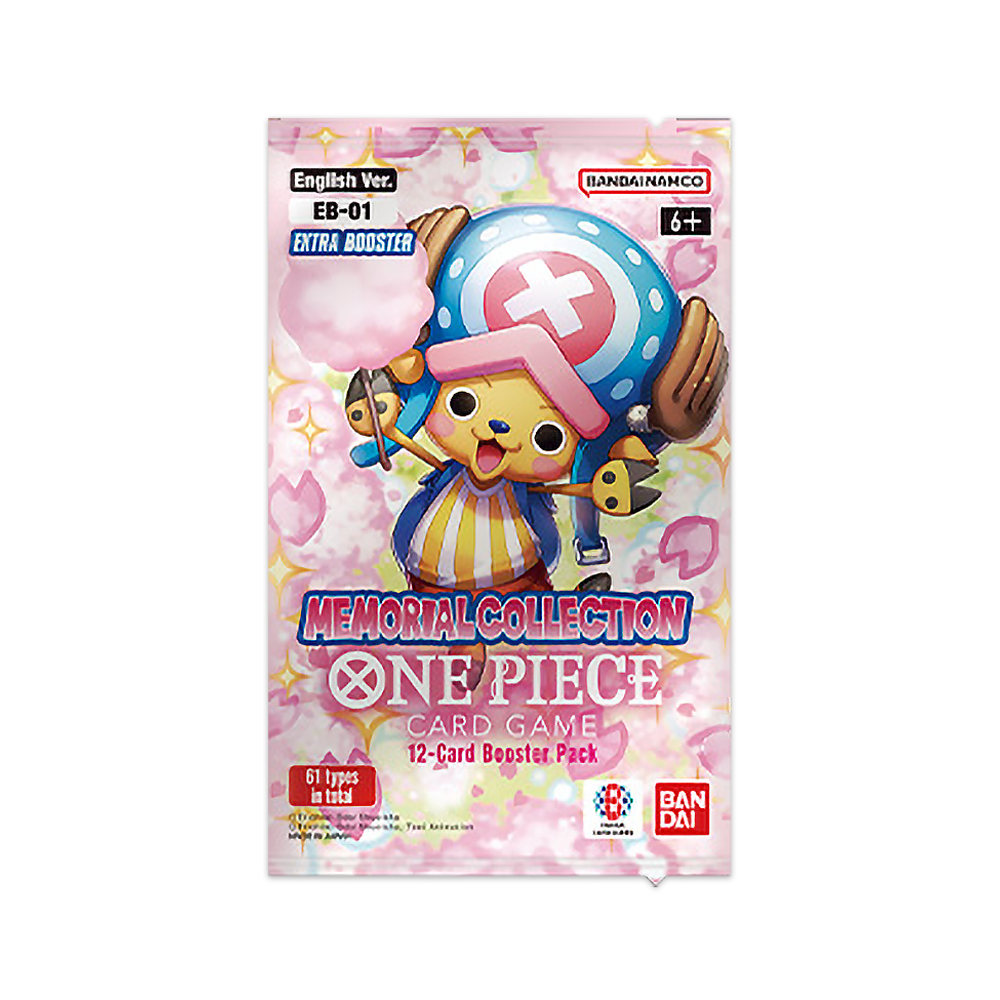 One Piece Card Game: Memorial Collection Extra Booster [EB-01] Booster ...